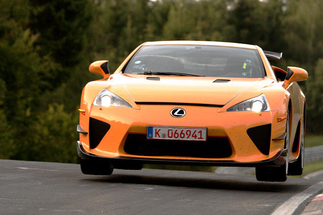 「LFA」スペシャル版、ニュルを7分14秒64で走破 【ニュース】 - webCG