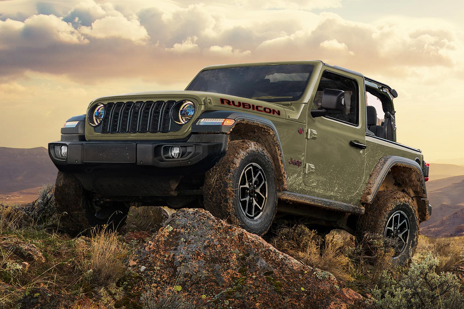 「ジープ・ラングラー」にミリタリーカラーの2ドアモデル登場 150台を限定販売 【ニュース】 - webCG