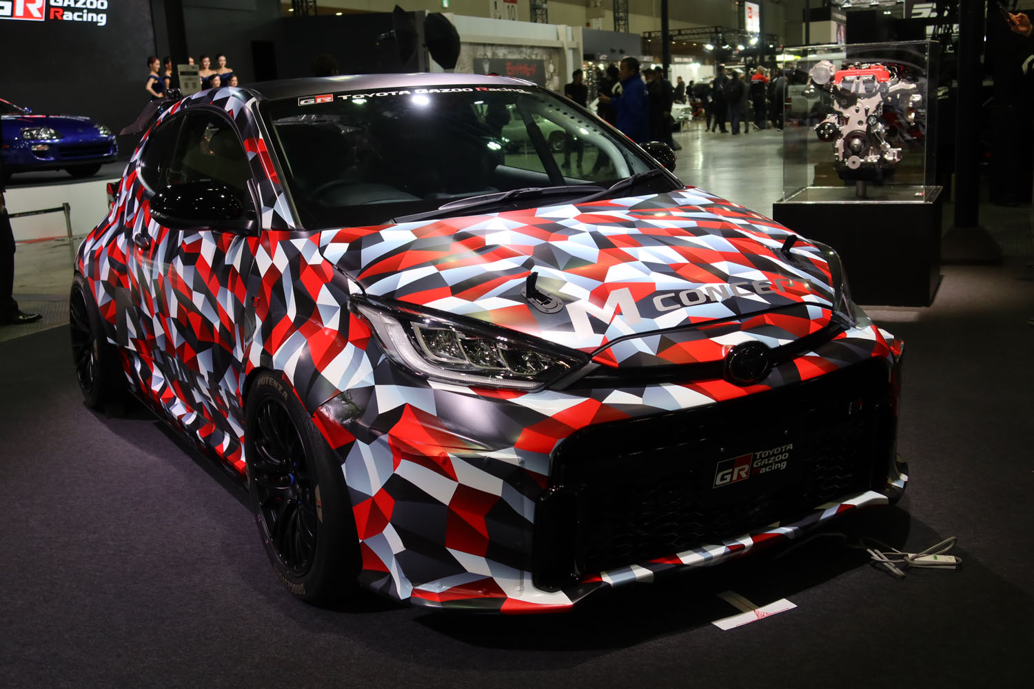 TOYOTA GAZOO Racingが新開発の2リッター直4ターボエンジンを展示【東京オートサロン2025】 【ニュース】 - webCG