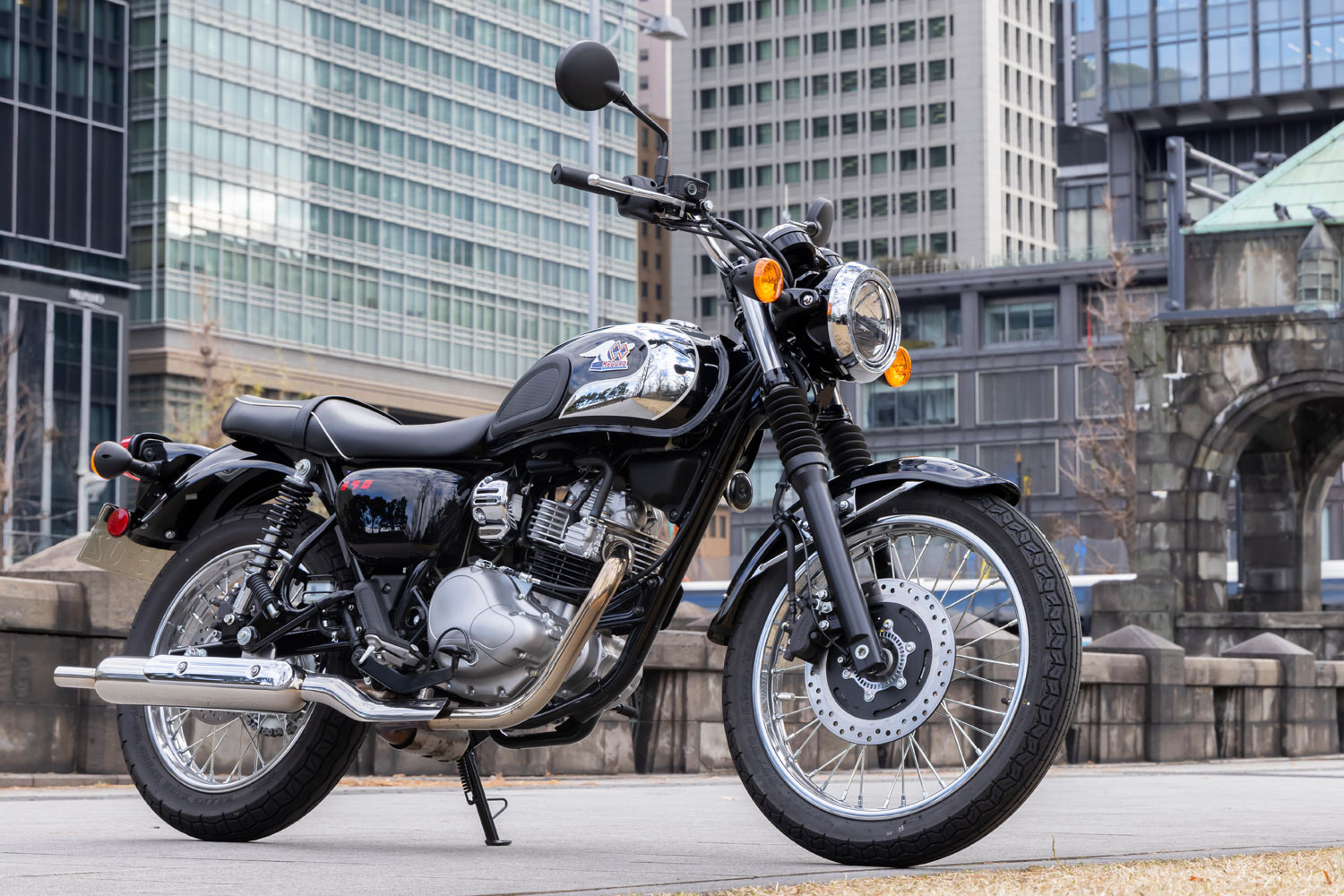 カワサキ・メグロS1（6MT）【レビュー】 本家の手になるネオレトロ - webCG