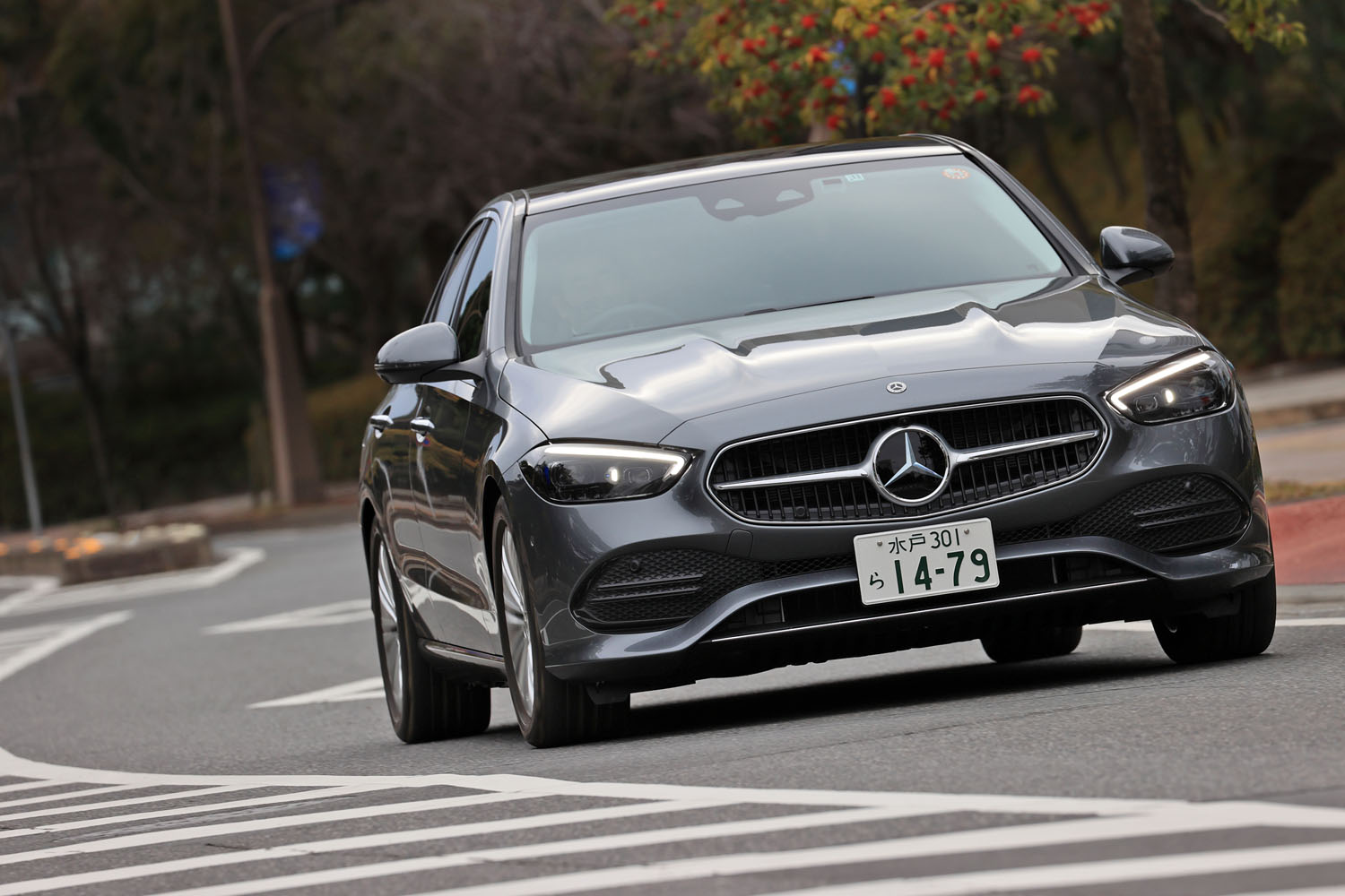 メルセデス・ベンツC220dアバンギャルド（FR/9AT）【試乗記】 クルマはやっぱり走らせてなんぼ - webCG