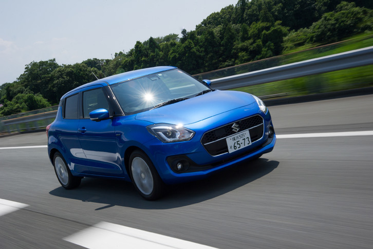 スズキ・スイフト ハイブリッドSL（FF/5AT）【試乗記】 大きな拍手を送りたい！ - webCG