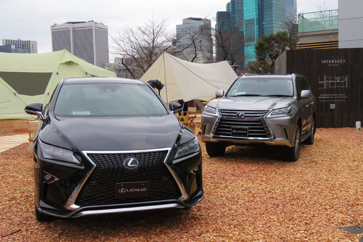 「LEXUS CITY GLAMPING with snow peak」の会場から 内装・外装など15枚 【画像・写真】 - webCG