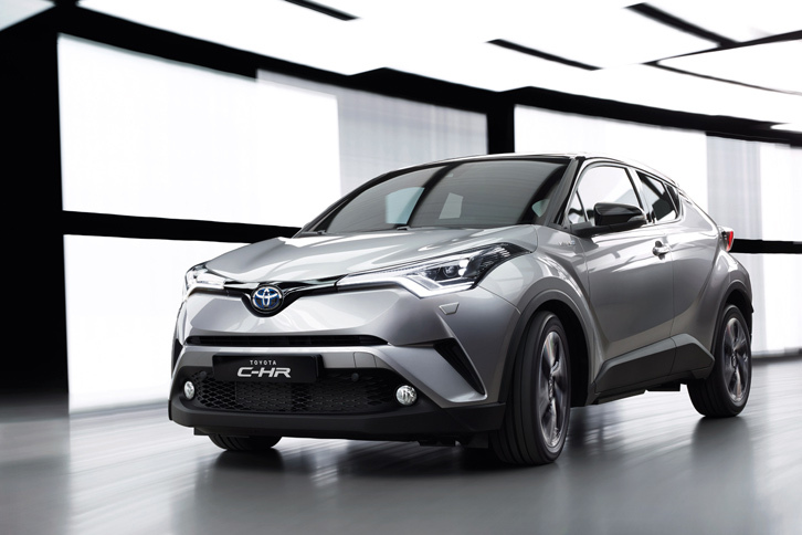 コンパクトクロスオーバーのトヨタC-HR登場【ジュネーブショー2016】 【ニュース】 - webCG