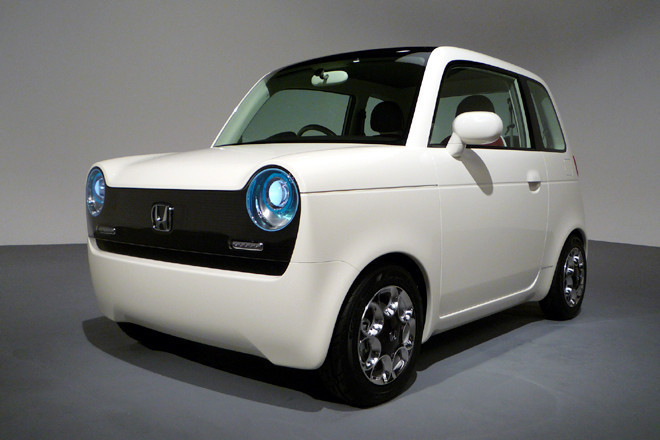 往年の名車がEVで復活!? 「ホンダEV-N」 - webCG