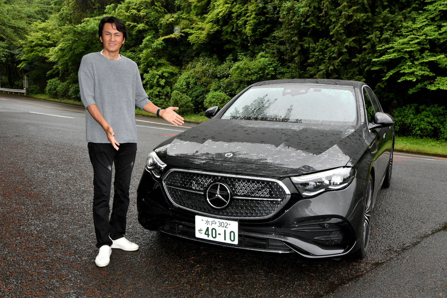 メルセデス・ベンツE350eスポーツ エディションスター（後編） - webCG