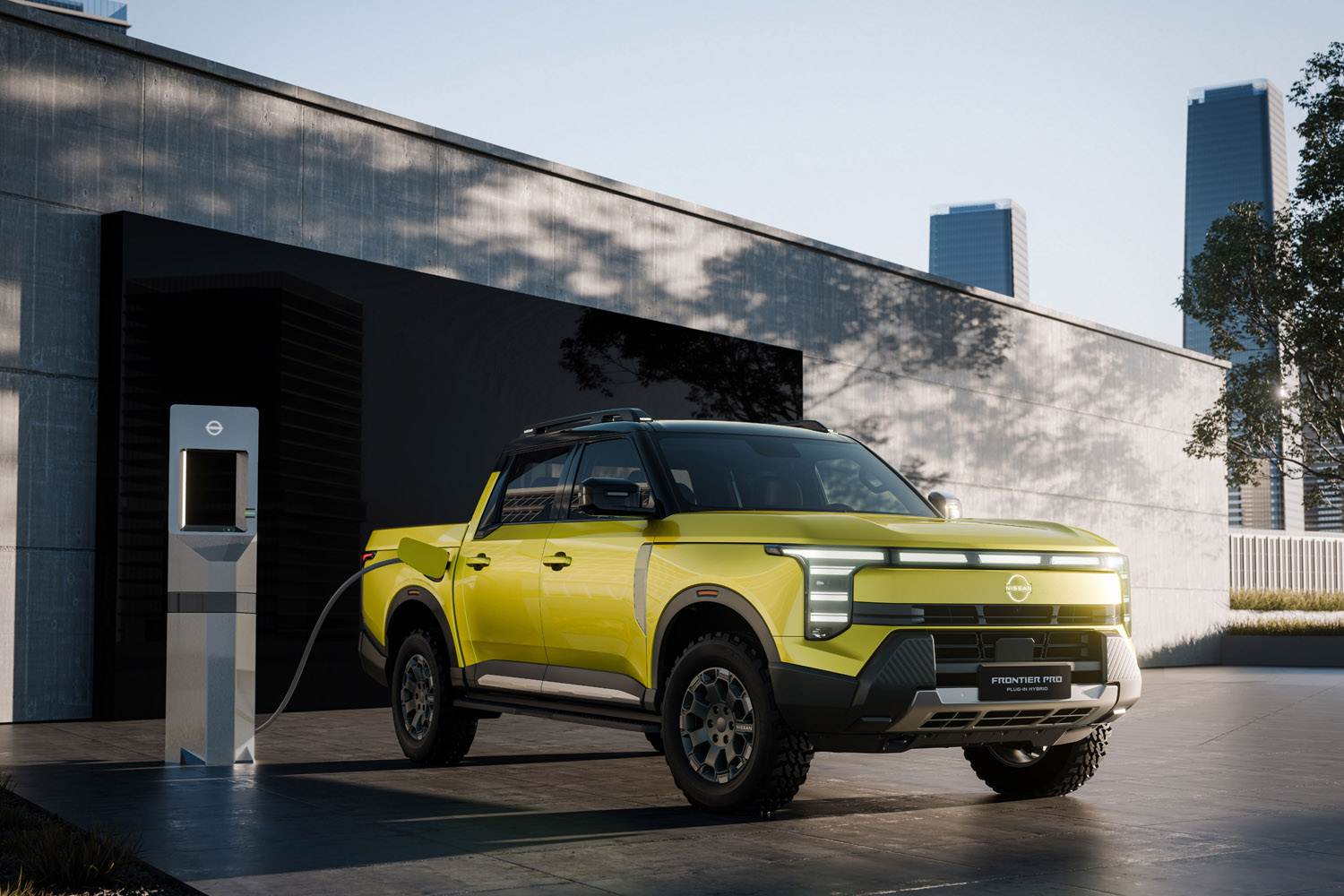プラグインハイブリッドを採用した日産の電動ピックアップトラック「フロンティアプロ」が登場【上海モーターショー2025】 【ニュース】 - webCG