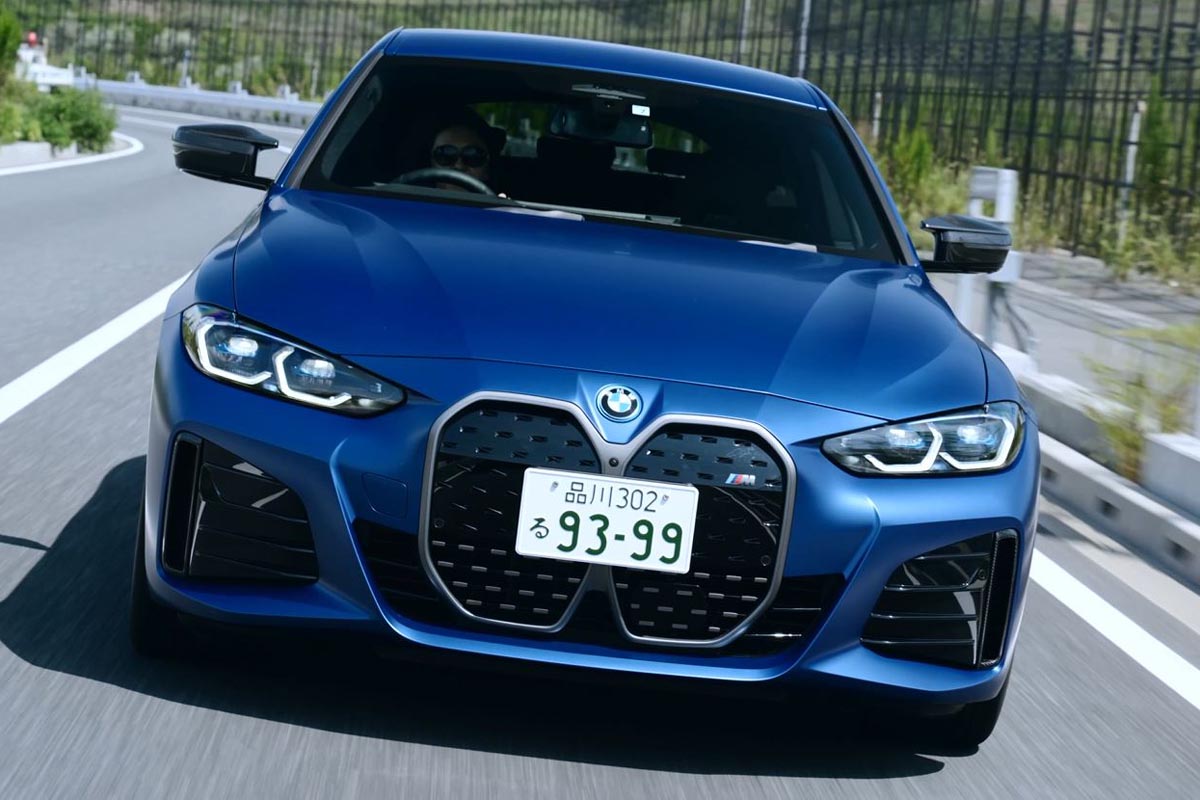 動画で見る「BMW i4 M50」 - webCG