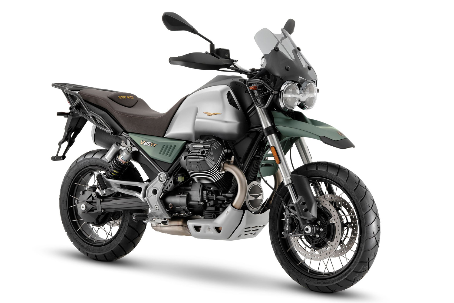 ピアッジオが「モト・グッツィV85 TT」を一部改良 専用カラーの100周年記念車も登場 【ニュース】 - webCG