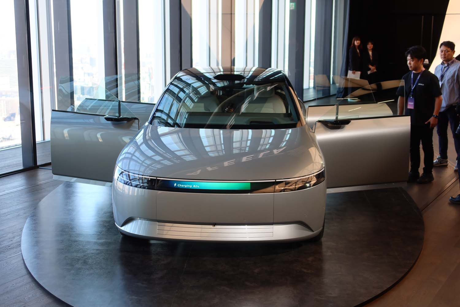 ソニー・ホンダモビリティの次世代EV その車内はこうなっている！ - webCG