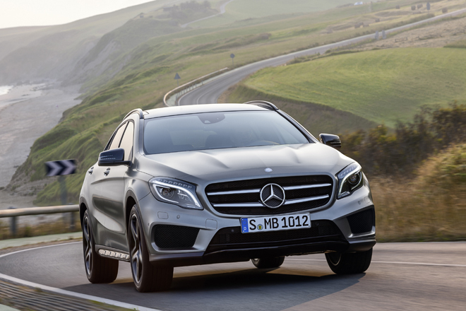 メルセデスが新型コンパクトSUV「GLA」を発表 【ニュース】 の画像4枚 - webCG