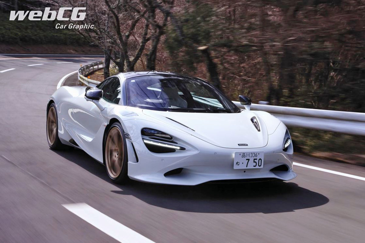 谷口信輝の新車試乗――マクラーレン750S編 の画像4枚 - webCG