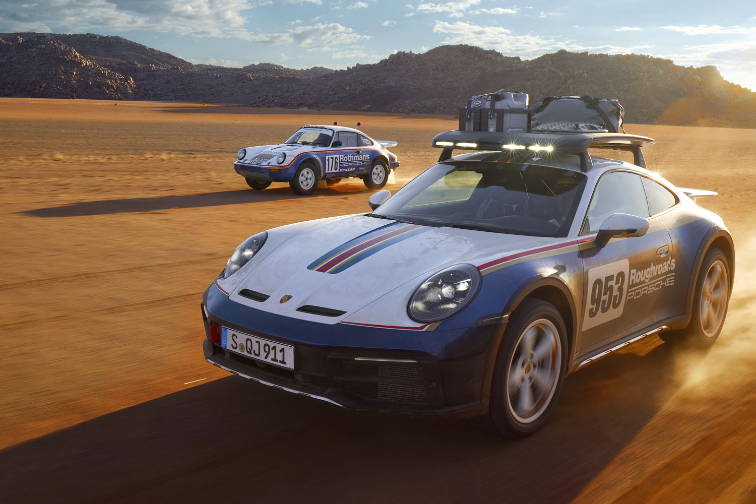 「ポルシェ911ダカール」デビュー オフロード走行可能な世界2500台の限定車 【ニュース】 - webCG