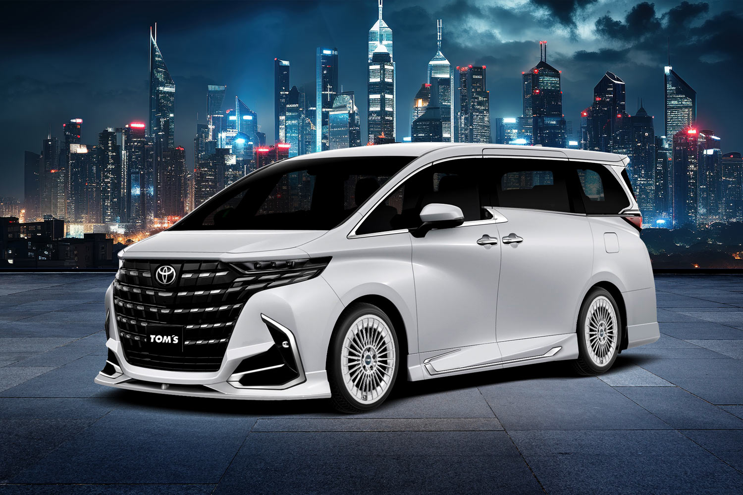 TOM’Sは「レクサスLM」など6台を出展 創業50周年を記念した企画も開催【東京オートサロン2024】 【ニュース】 - webCG