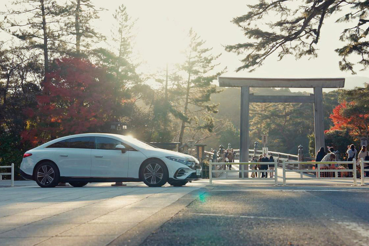 東京～伊勢志摩ロングドライブ！ 進化した「メルセデス・ベンツ EQS」の実力を検証する - webCG