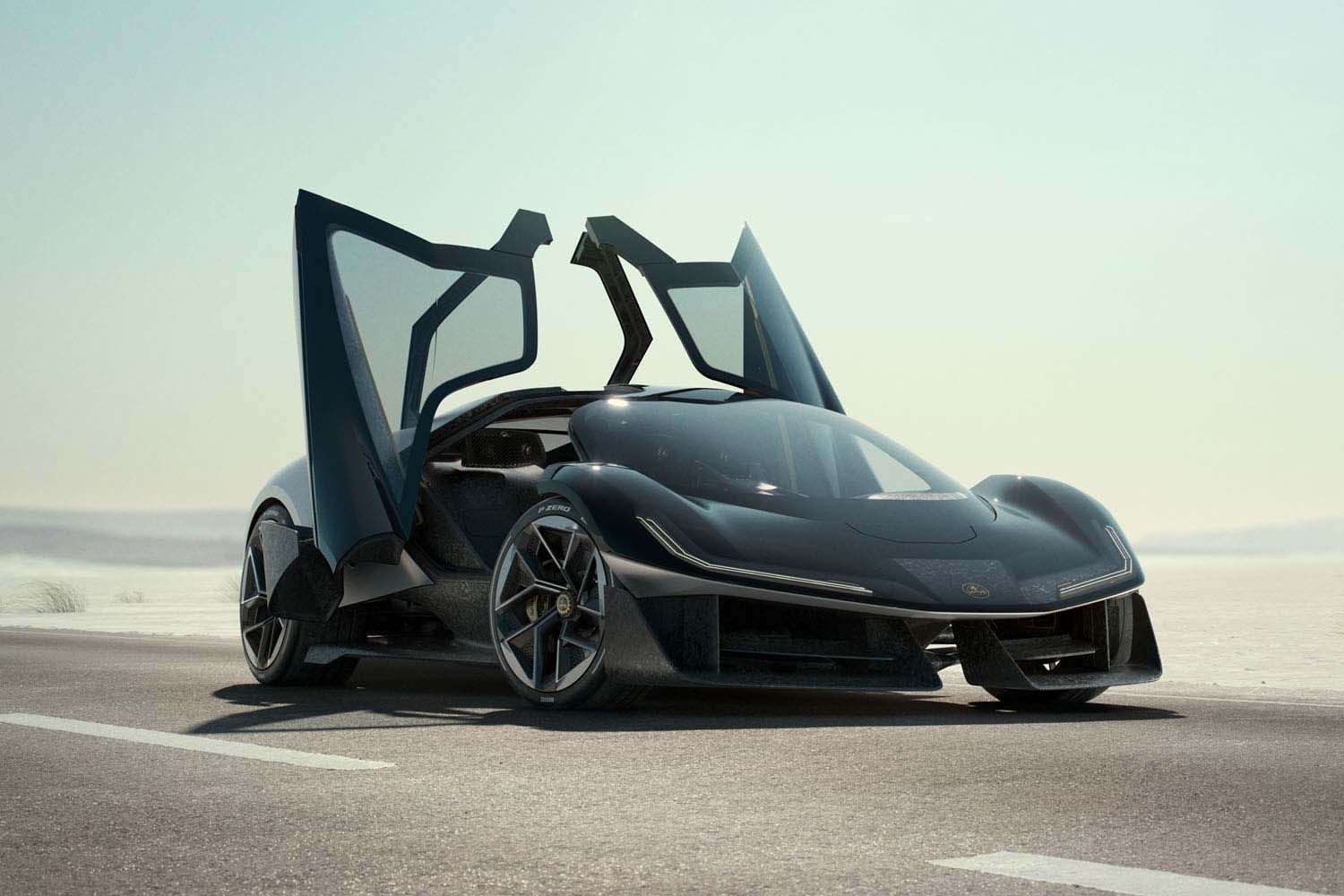 ロータスがフル電動スポーツカーのコンセプトモデル「セオリー1」を発表 【ニュース】 - webCG